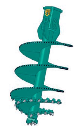 Rock Augers - Conical - Casagrande UK